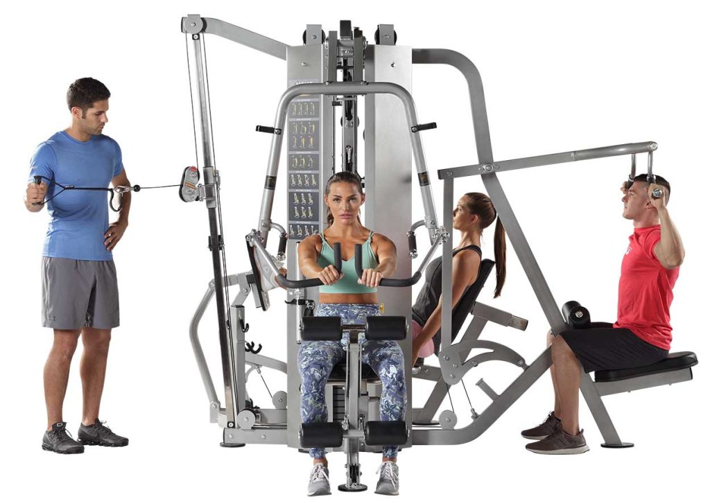 H-4400 4 STACK MULTI GYM - HOIST Fitness